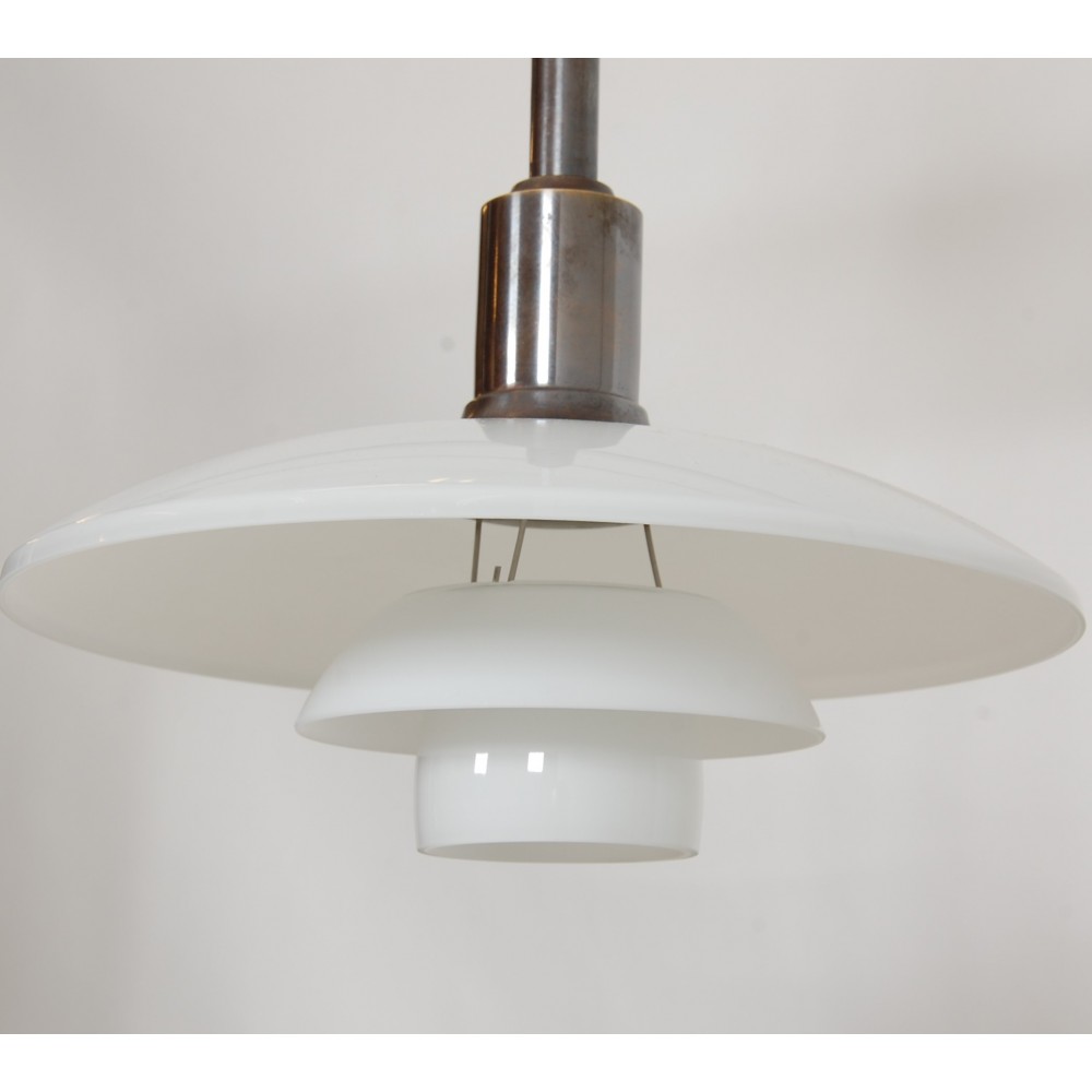 Køb brugt Poul Henningsen PH 3/2 Jubilæum pendel bruneret messing